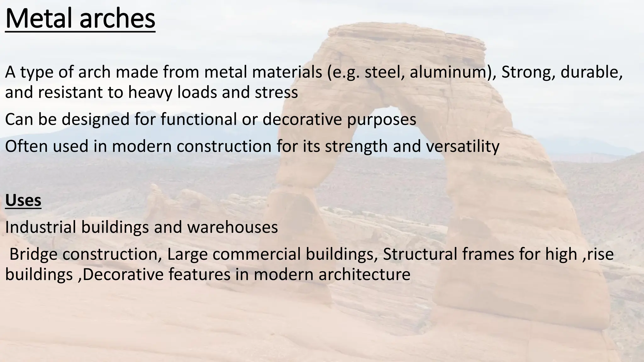classfication of arches according to shape | PDF