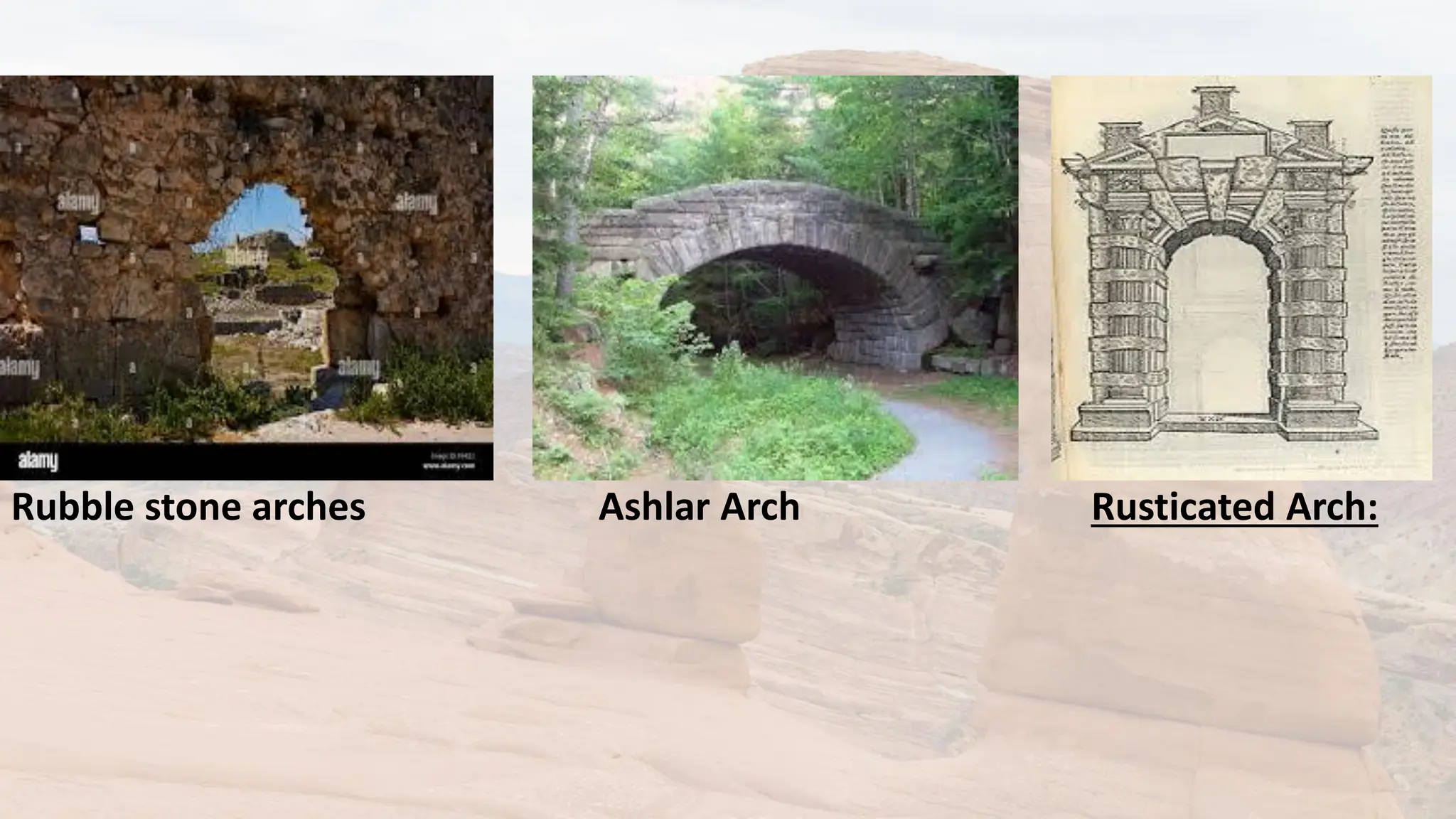 classfication of arches according to shape | PPT