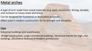 classfication of arches according to shape | PPT