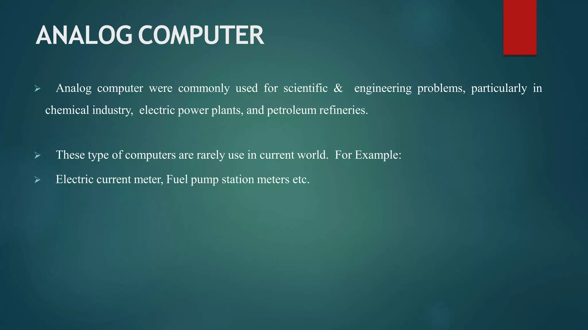 Classification of computer | PPTX