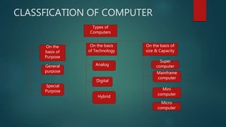 Classification of computer | PPT