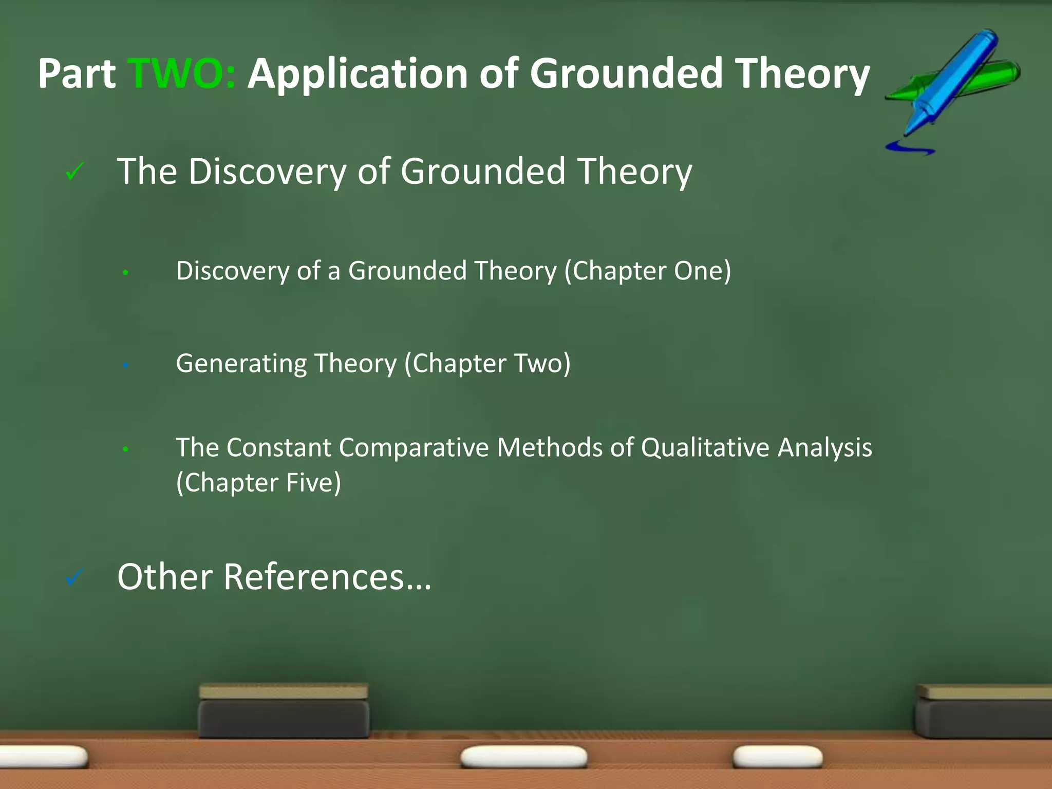 Grounded Theory Presentation | PPTX