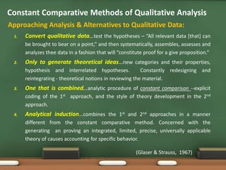 Grounded Theory Presentation | PPTX