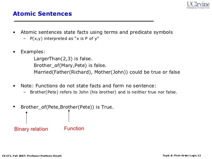 class-first-order-logic