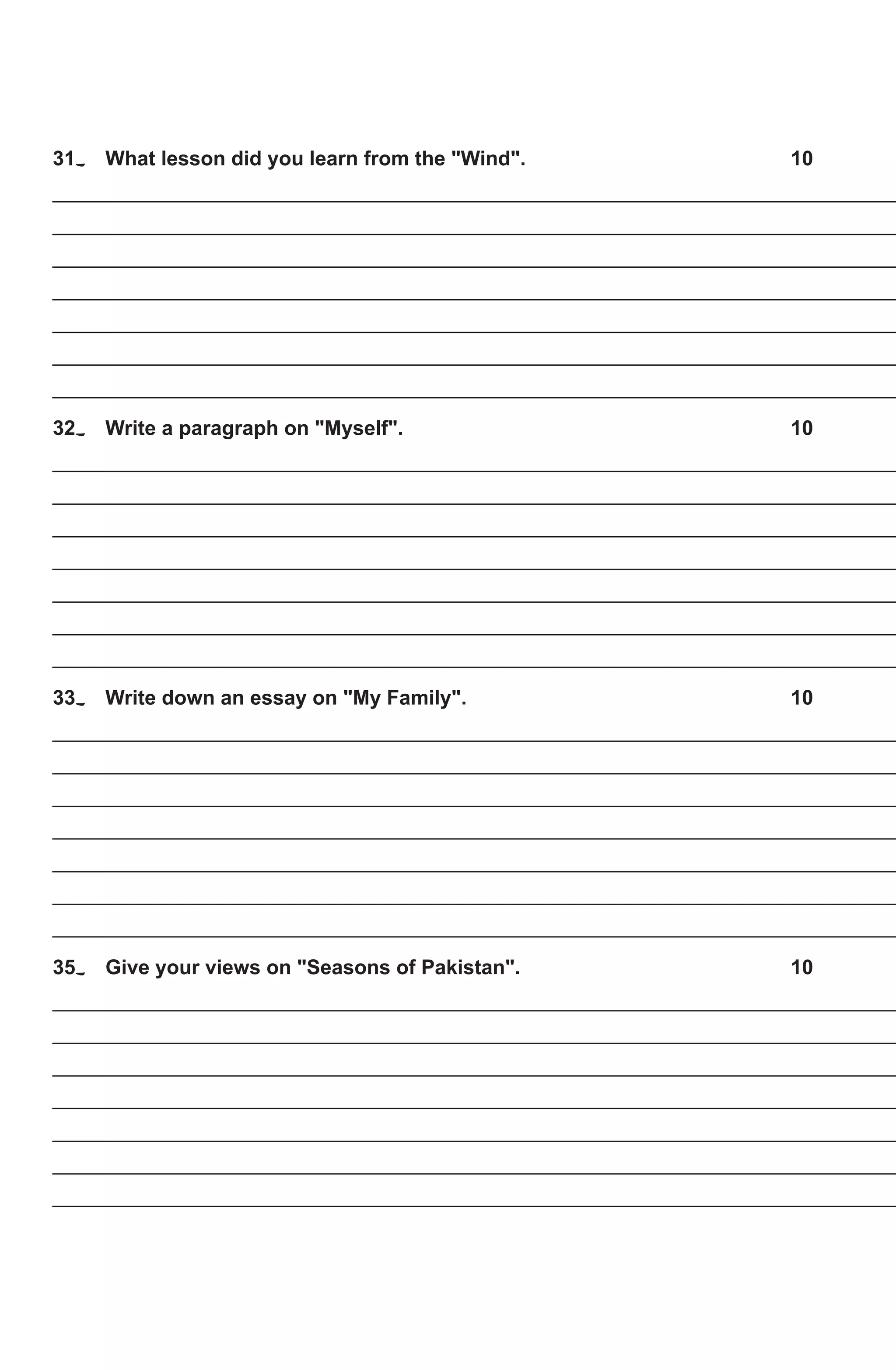 Class five | PDF