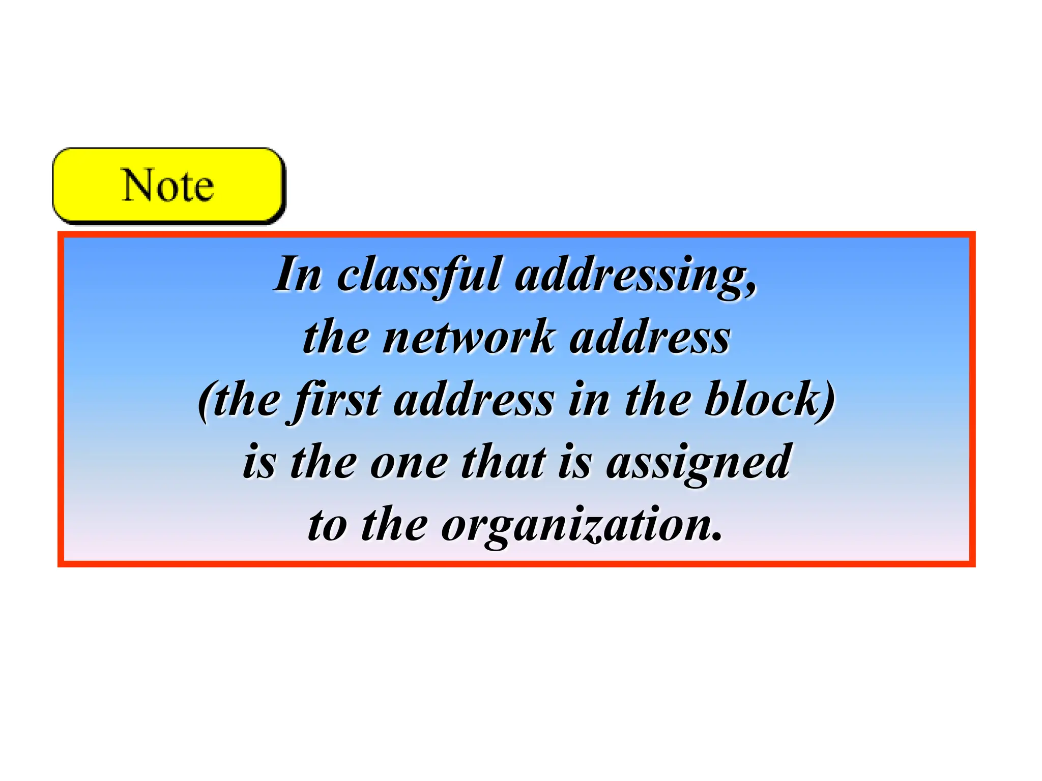Classful_addressing_Class for IP Addressing | PPT