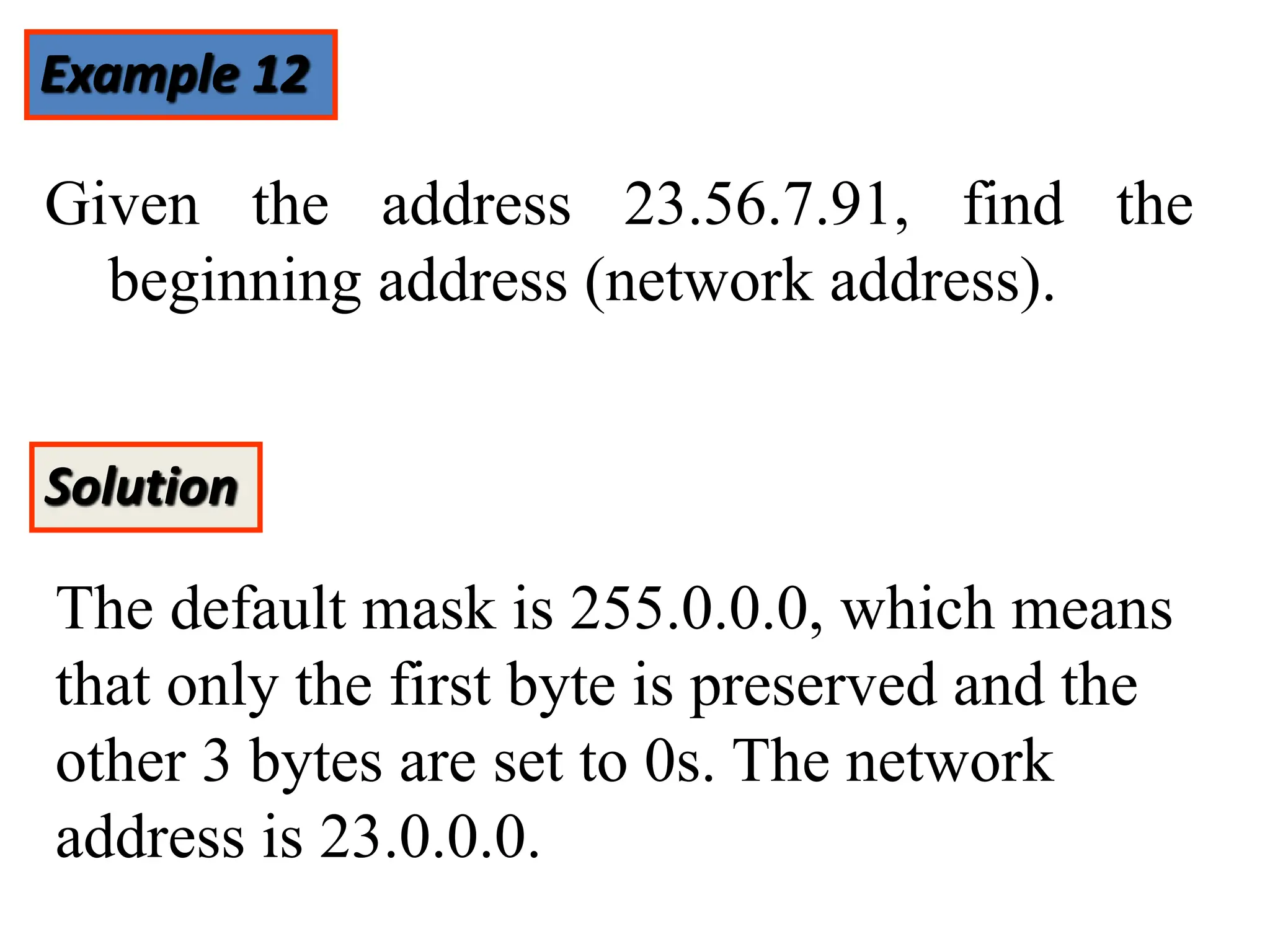 Classful_addressing_Class for IP Addressing | PPT