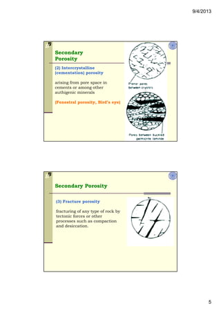 Class glt 7 porosity, permeability [compatibility mode] | PDF | Geology ...