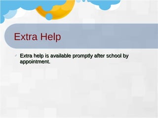 Class Guidelines | PPT