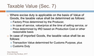 Class I- Overview of Excise Law.pptx