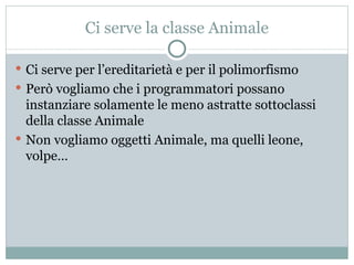 Classi Astratte | PPT