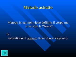 Classi_astratte_interfacce | PPT