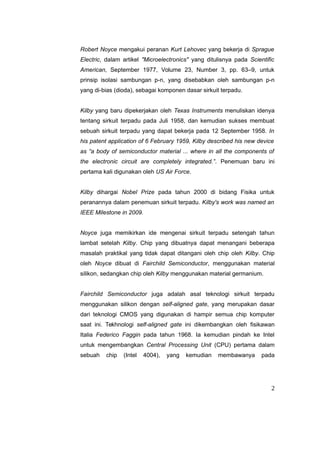 MAKALAH INTEGRATED CIRCUITS - SISTEM DIGITAL | PDF