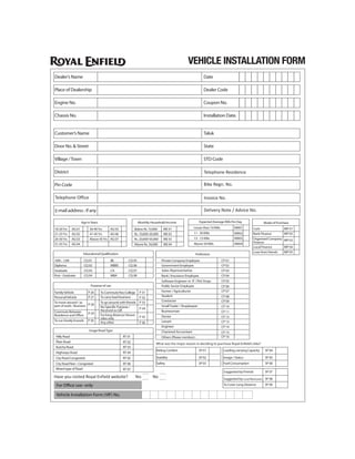 ROYAL ENFIELD OWNER MANUAL Classic 350 | PDF