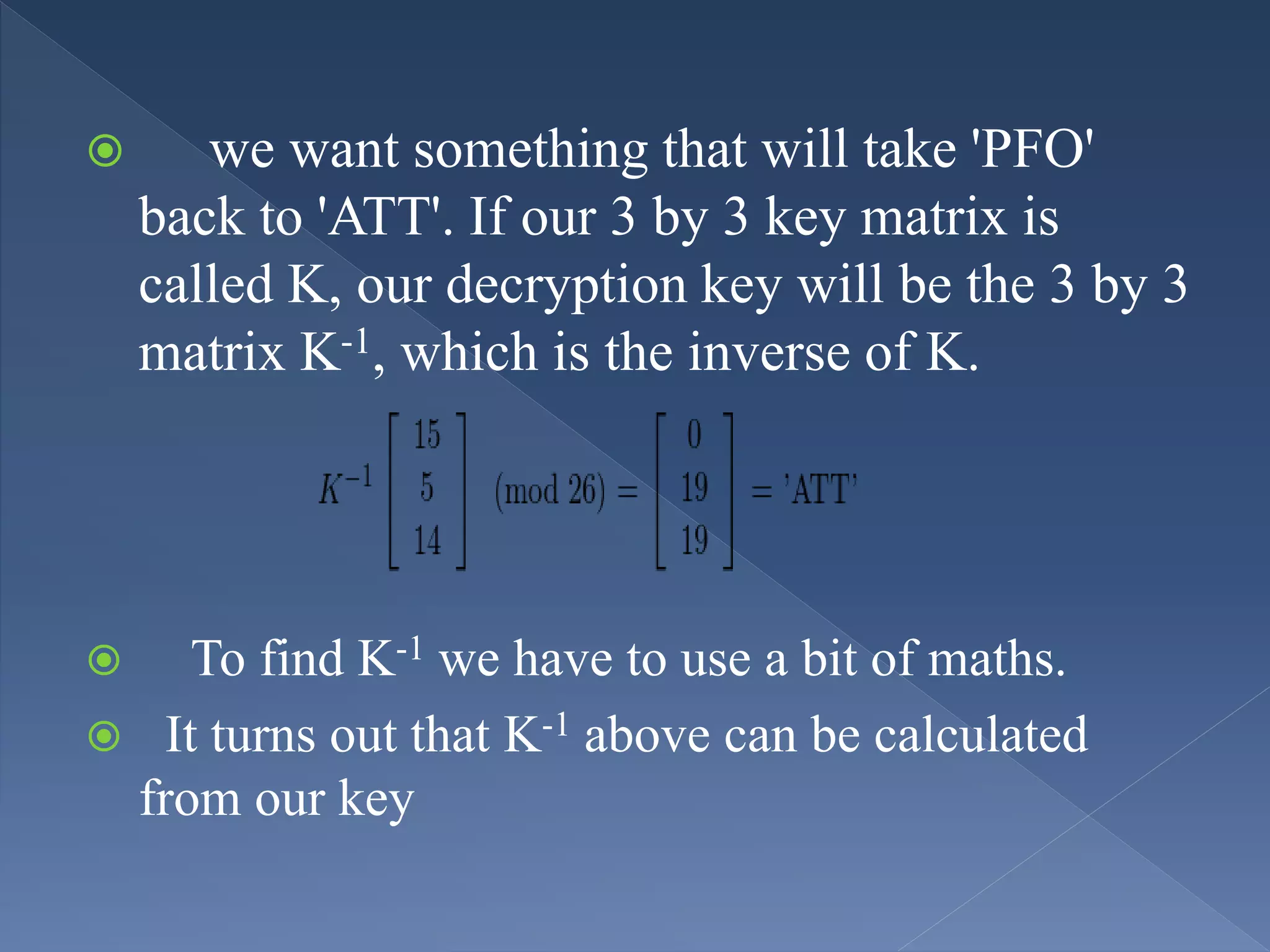 Network Security-UNIT -II(Classical Encription) -Sridevi.M-II-M.Sc ...