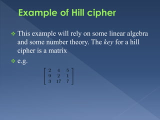 Network Security-UNIT -II(Classical Encription) -Sridevi.M-II-M.Sc ...