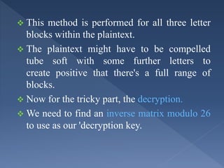 Network Security-UNIT -II(Classical Encription) -Sridevi.M-II-M.Sc ...