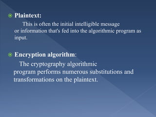 Network Security-UNIT -II(Classical Encription) -Sridevi.M-II-M.Sc ...