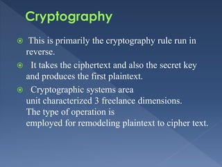 Network Security-UNIT -II(Classical Encription) -Sridevi.M-II-M.Sc.,Computer Science | PDF