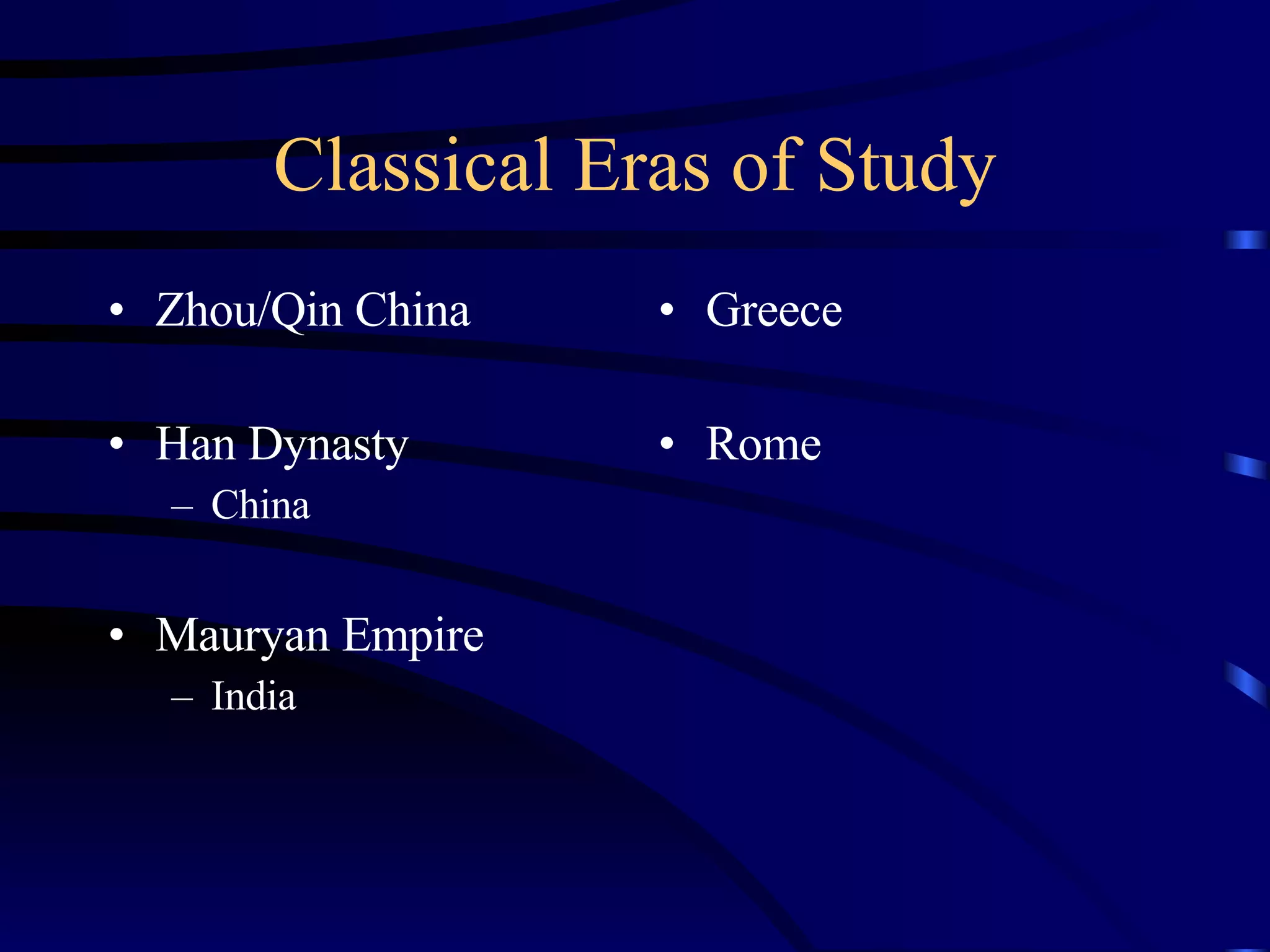 Classical Civs Intro | PPT