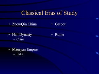 Classical Civs Intro | PPT