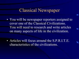 Classical Civs Intro | PPT