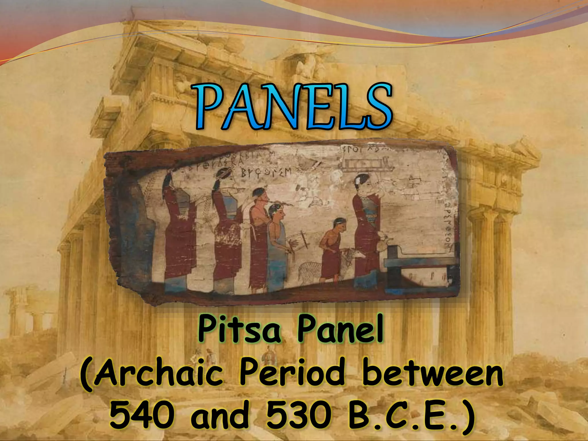 Classical Paintings from Greek Era | PPTX
