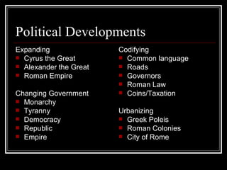 Classical Persia, Greece & Rome | PPT