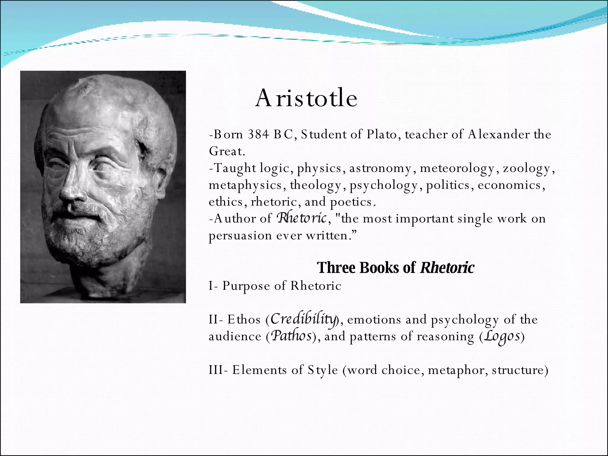 Classical Rhetoric 97 | PPT