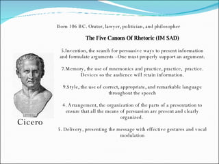 Classical Rhetoric 97 | PPT