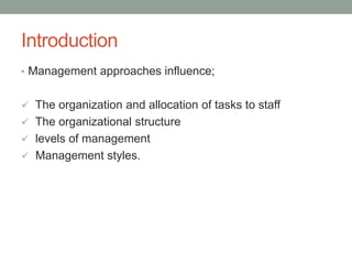 Classical Management Approach | PPTX