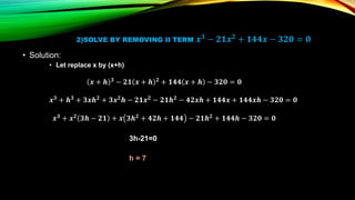 Classical algebra ppt arivu | PPT