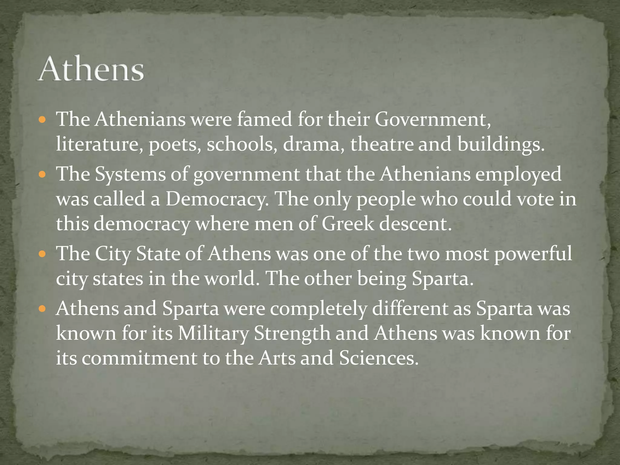 Classical ancient greece | PPT