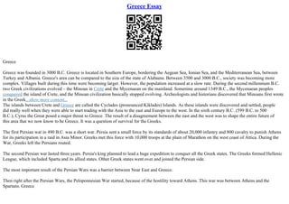 Classical Ancient Greece Essay Examples | PPT