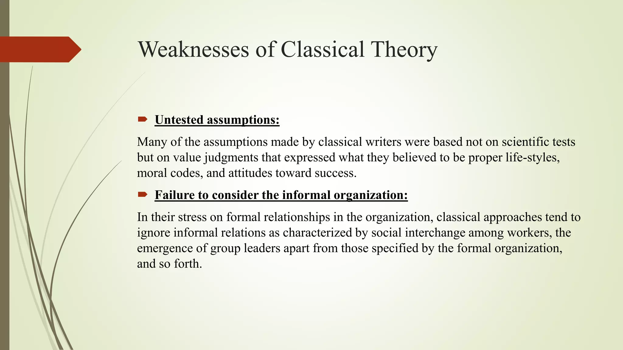 Classical Approach of Management | PPTX