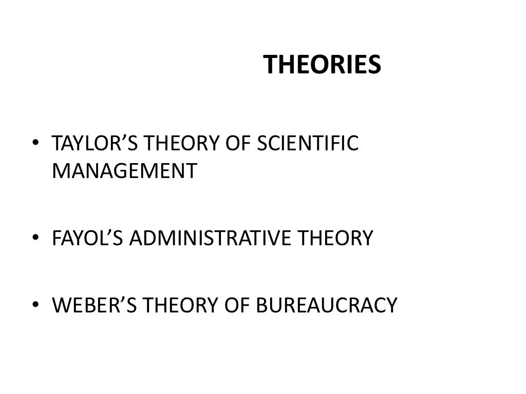 Classical Approach Of Management