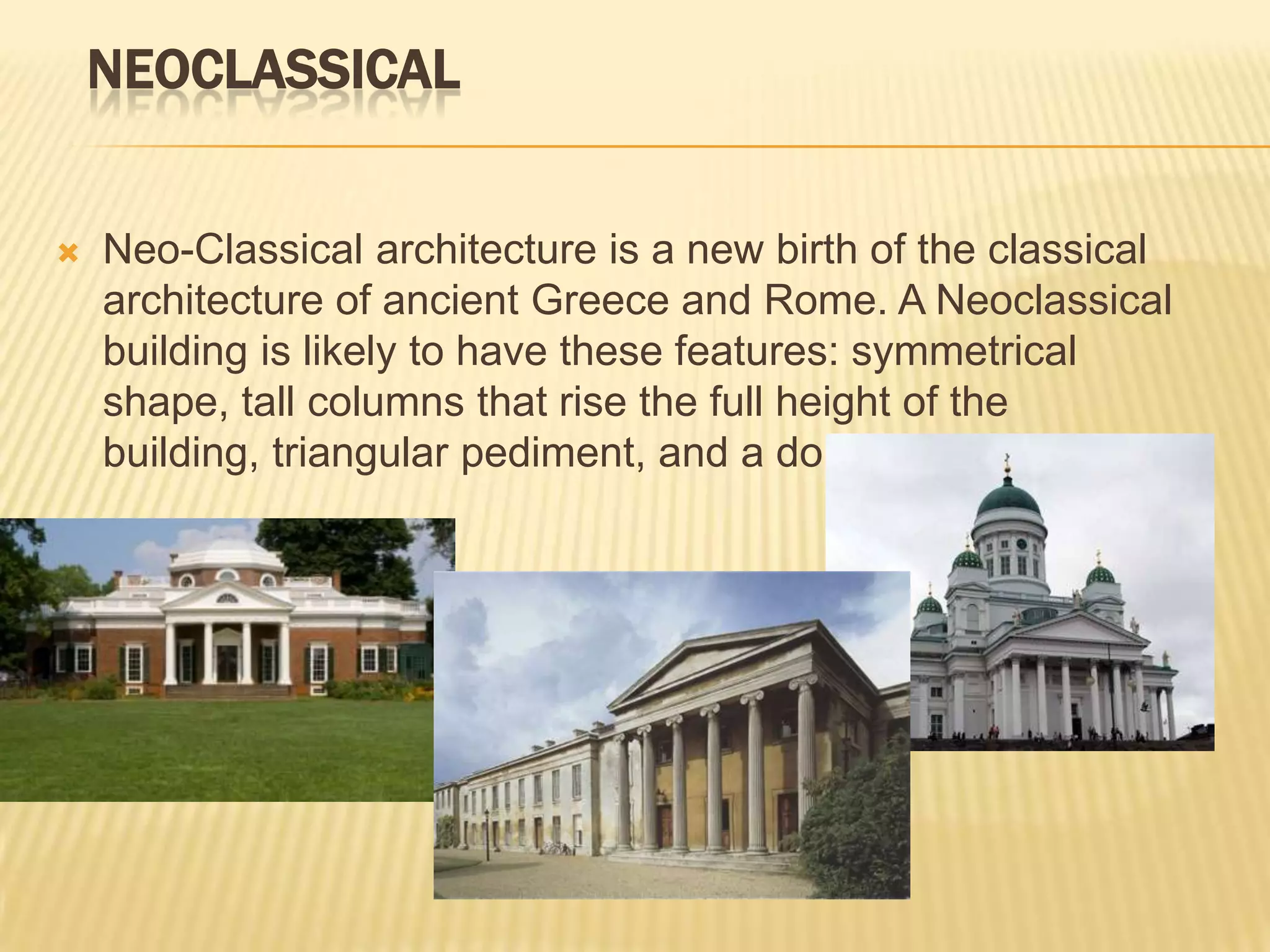 Classical Architecture | PPTX