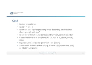 Classical Armenian – Morphology – Part 2 Nominal Morphology.pdf