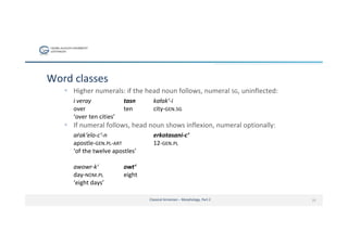 Classical Armenian – Morphology – Part 2 Nominal Morphology.pdf