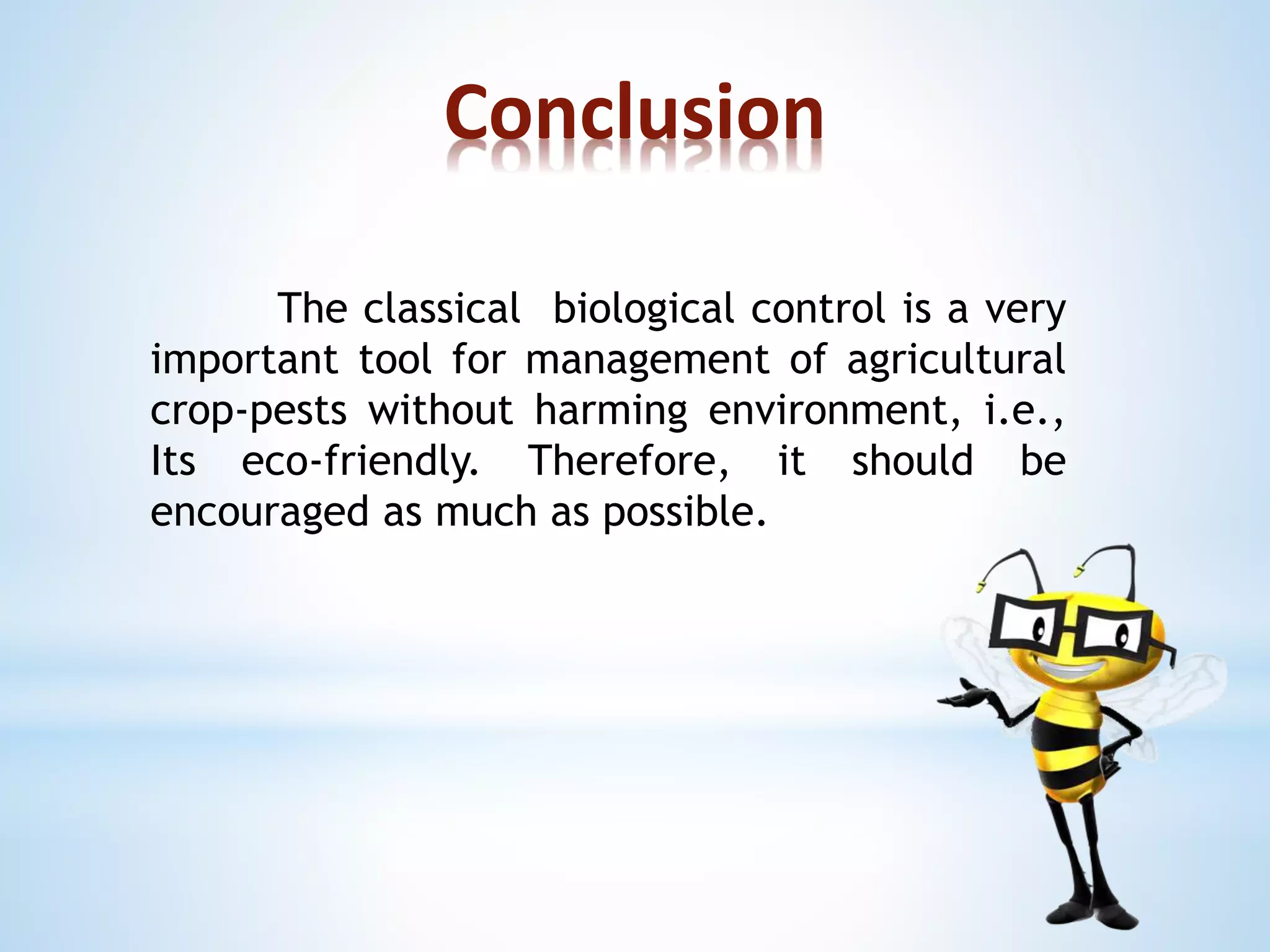 Classical biological control | PPTX