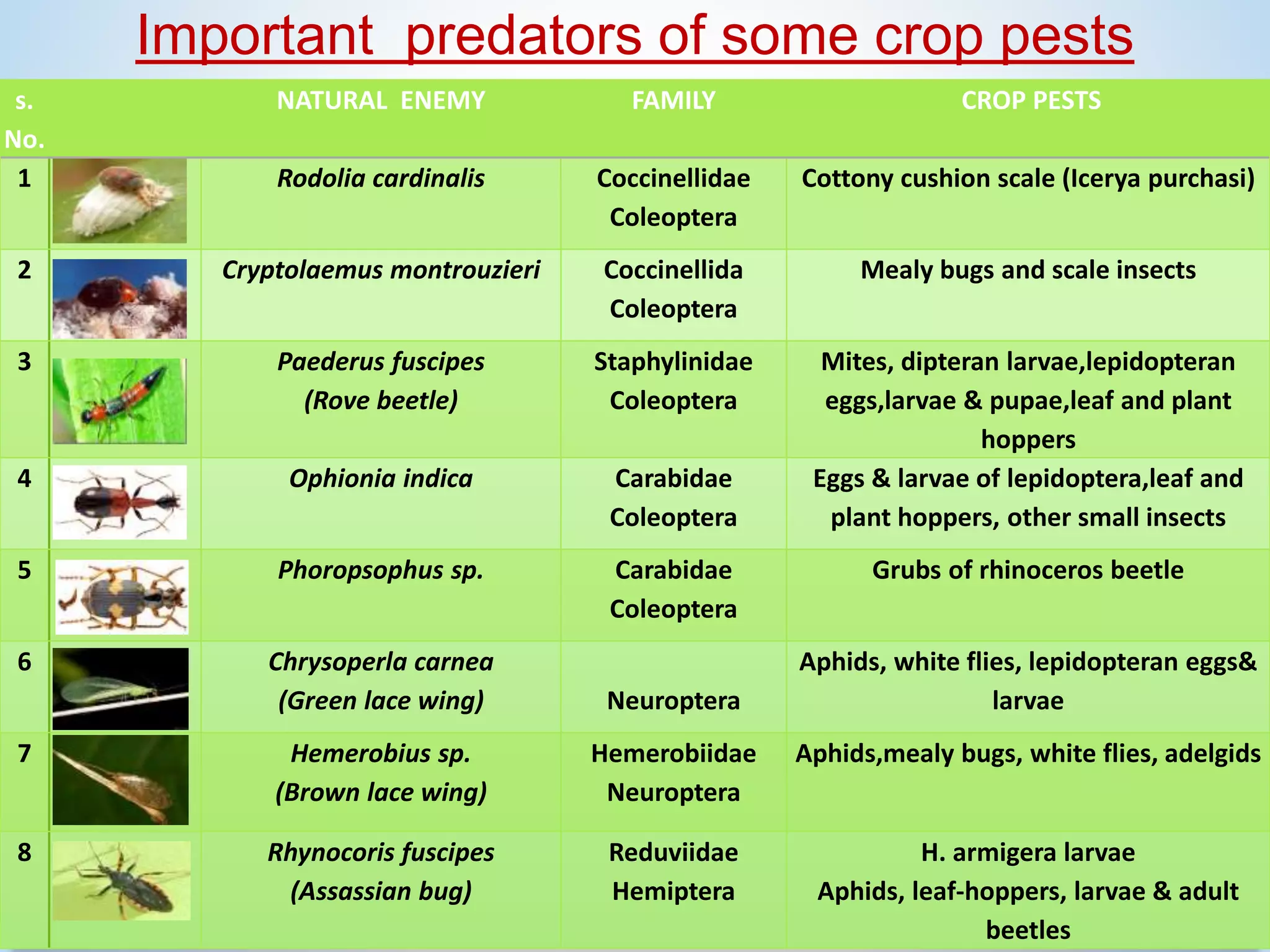 Classical biological control | PPTX