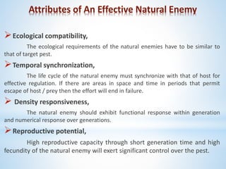 Classical biological control | PPTX