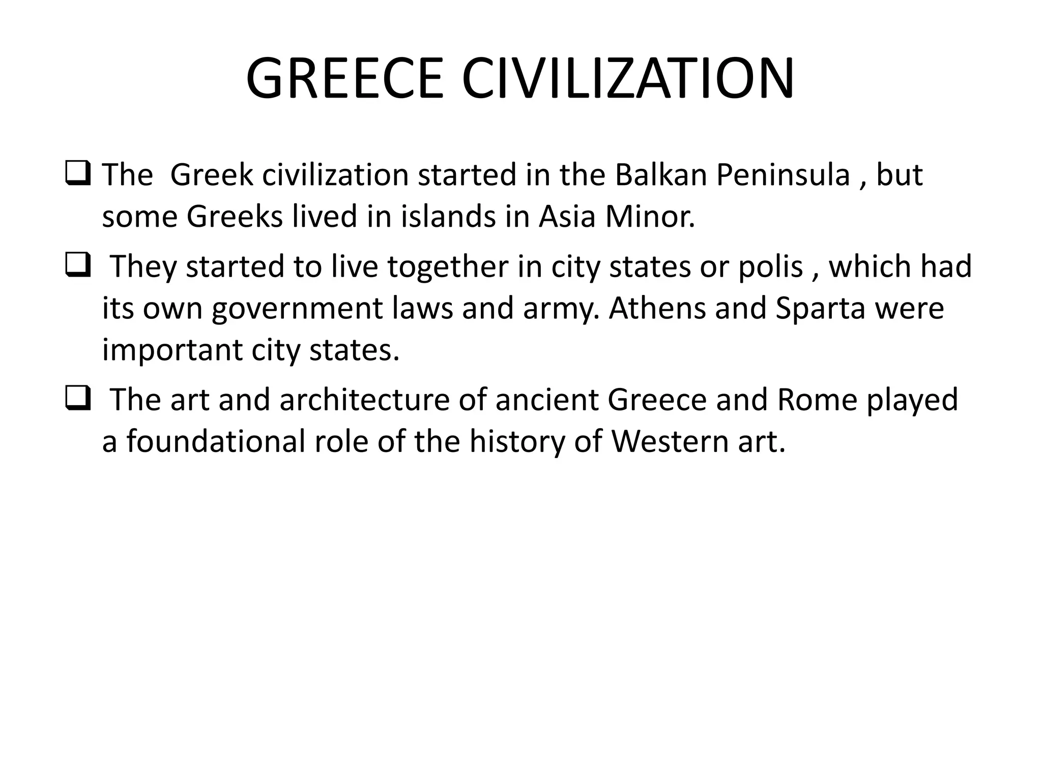 CLASSICAL CIVILASATION OF GREECE AND ROME.pptx