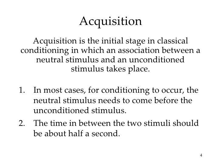 Conditioning Definition