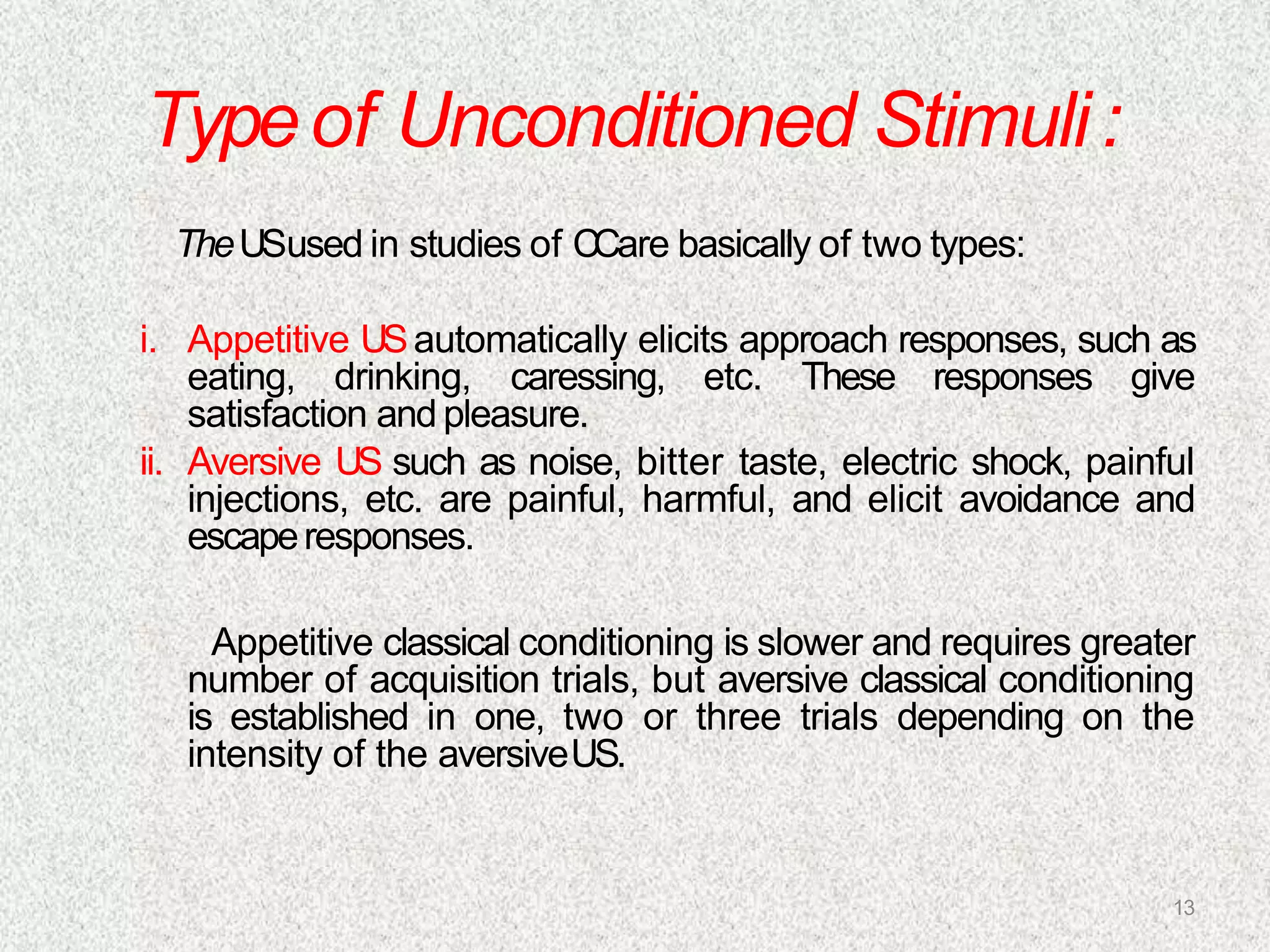 Classical conditional theory dr. babita | PPTX