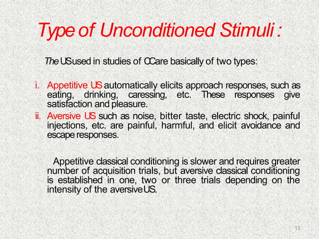 Classical conditional theory dr. babita | PPTX