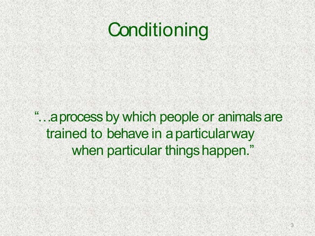 Classical conditional theory dr. babita | PPTX
