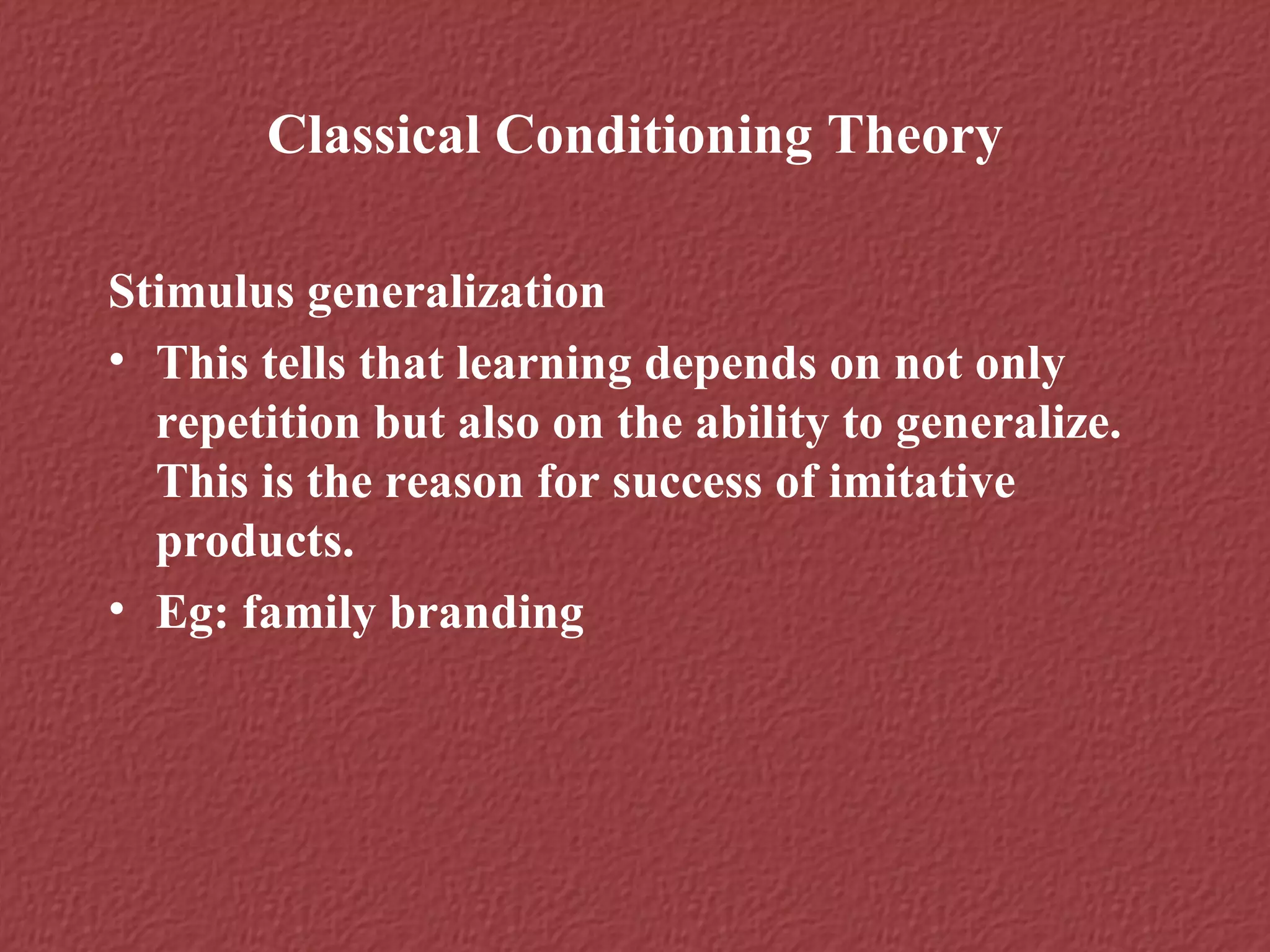 Classical Conditioning | PPT