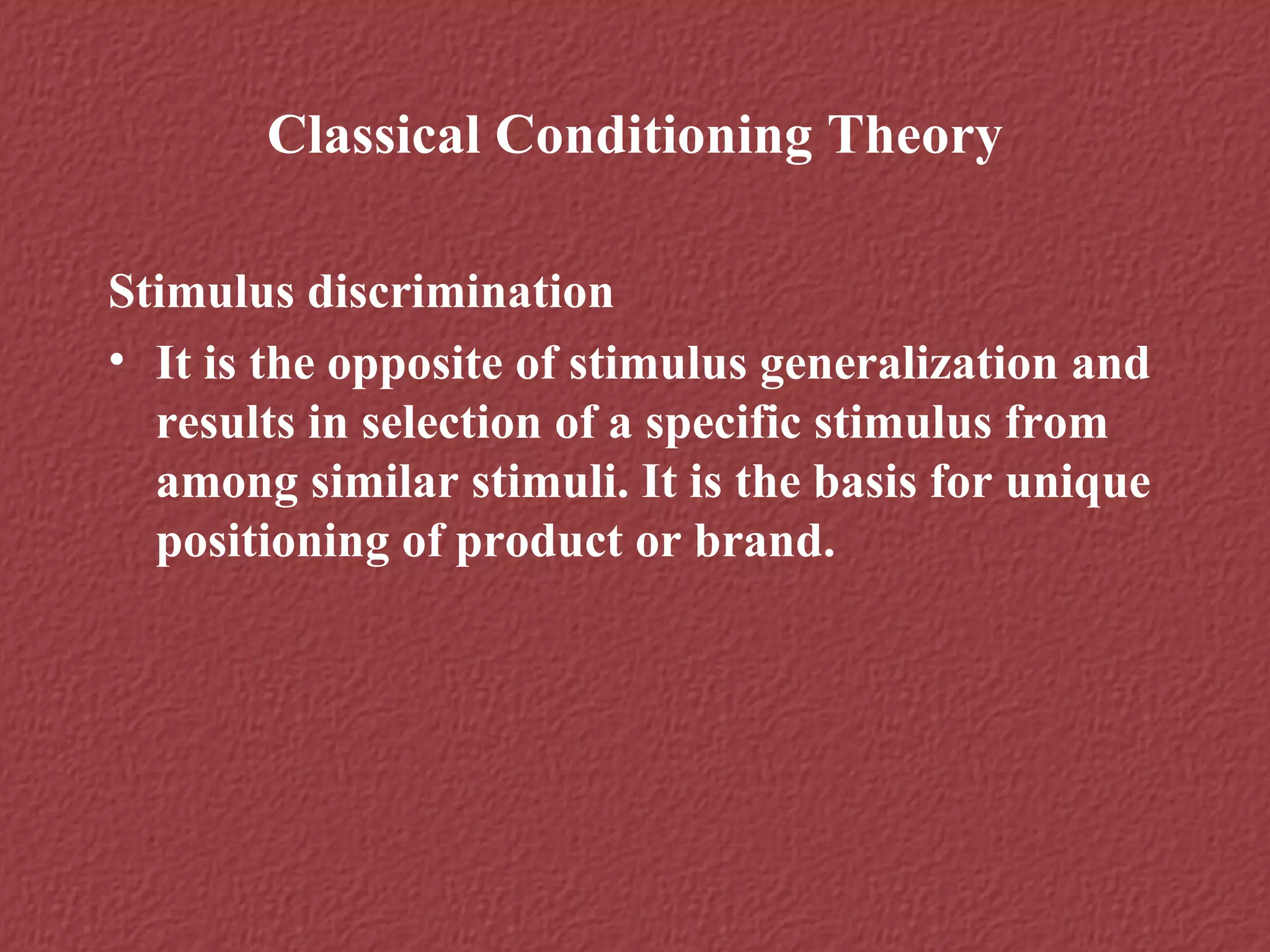Classical Conditioning | PPT