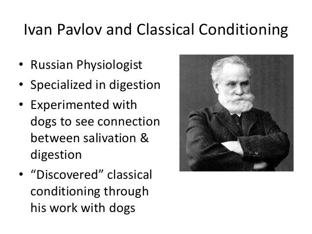 Classical conditioning